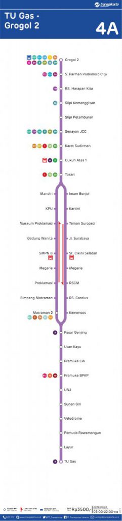 Rute Transjakarta | Rute Busway Jakarta Terbaru Terlengkap ...